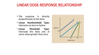 dose relationship radiation radiology.pptx | Cancer | Diseases and Conditions