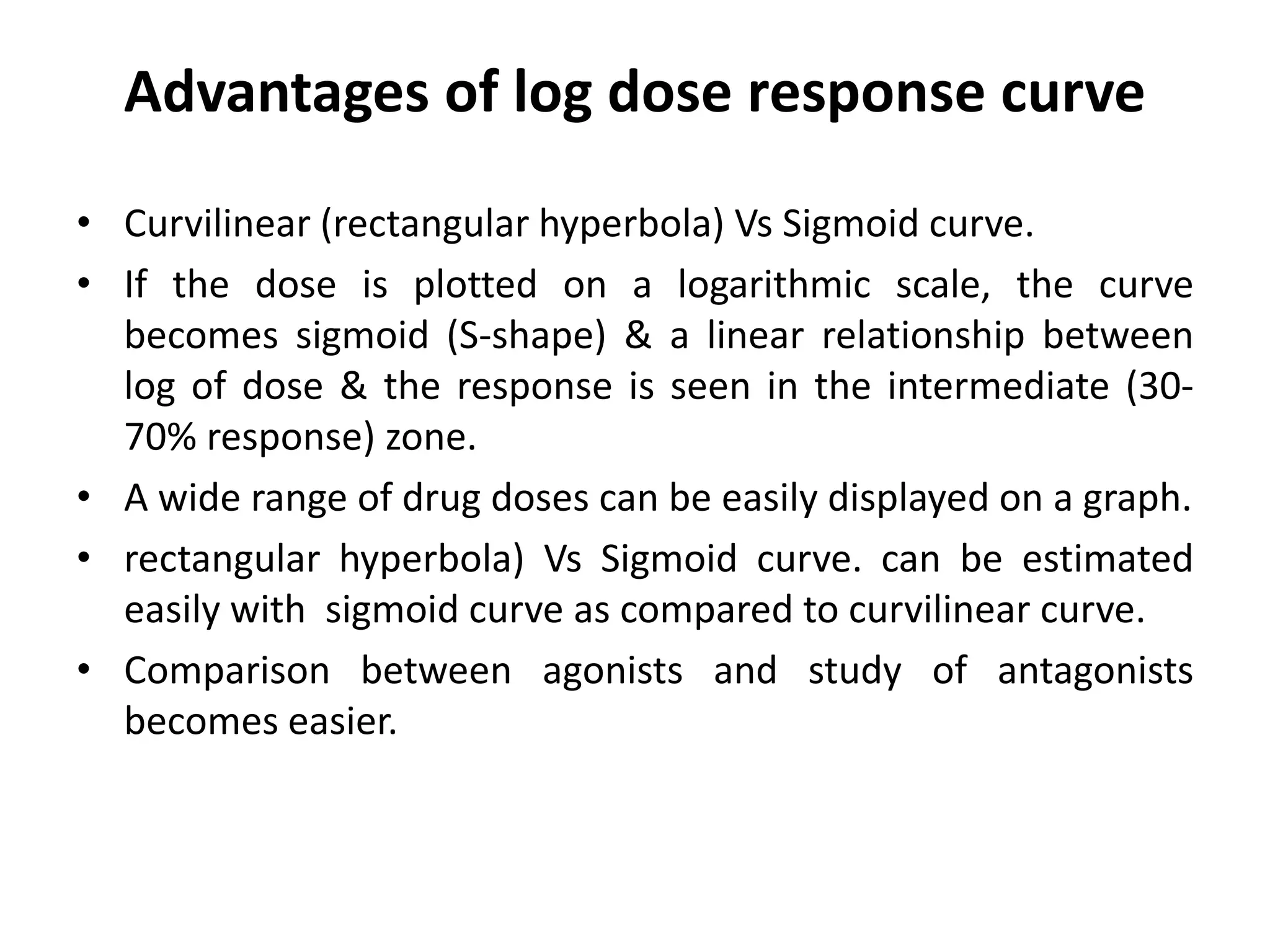 Dose Response Curve | PPTX