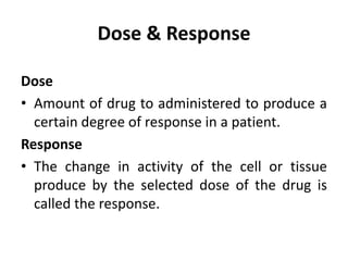 Dose Response Curve | PPTX