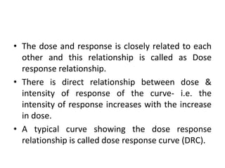 Dose Response Curve | PPTX