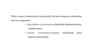 Dose Response Phenomenon.pptx | Chemistry | Science