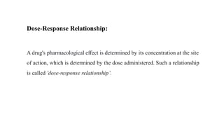 Dose Response Phenomenon.pptx | Chemistry | Science
