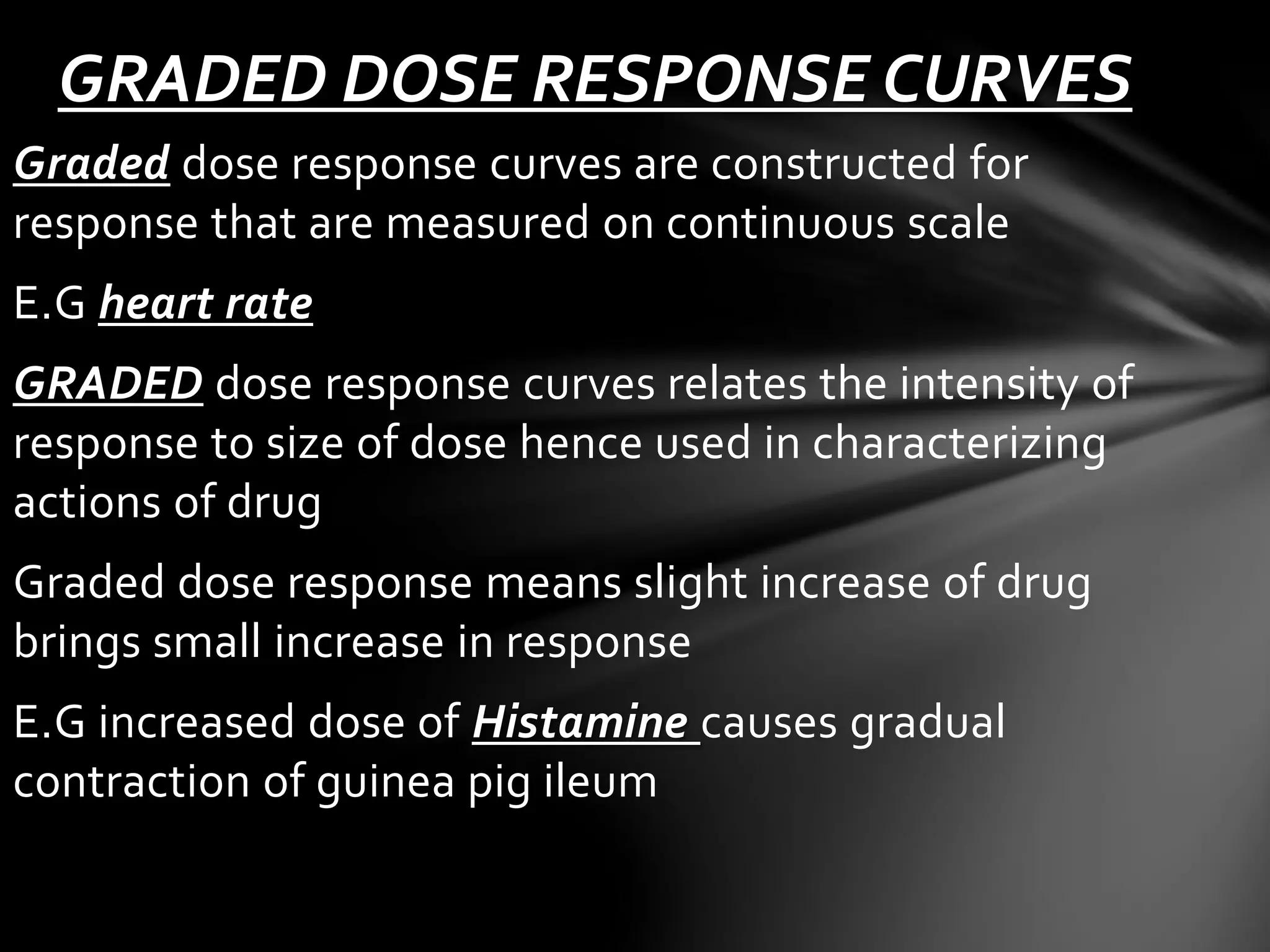 Dose response relationship | PPTX