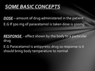 Dose response relationship | PPTX