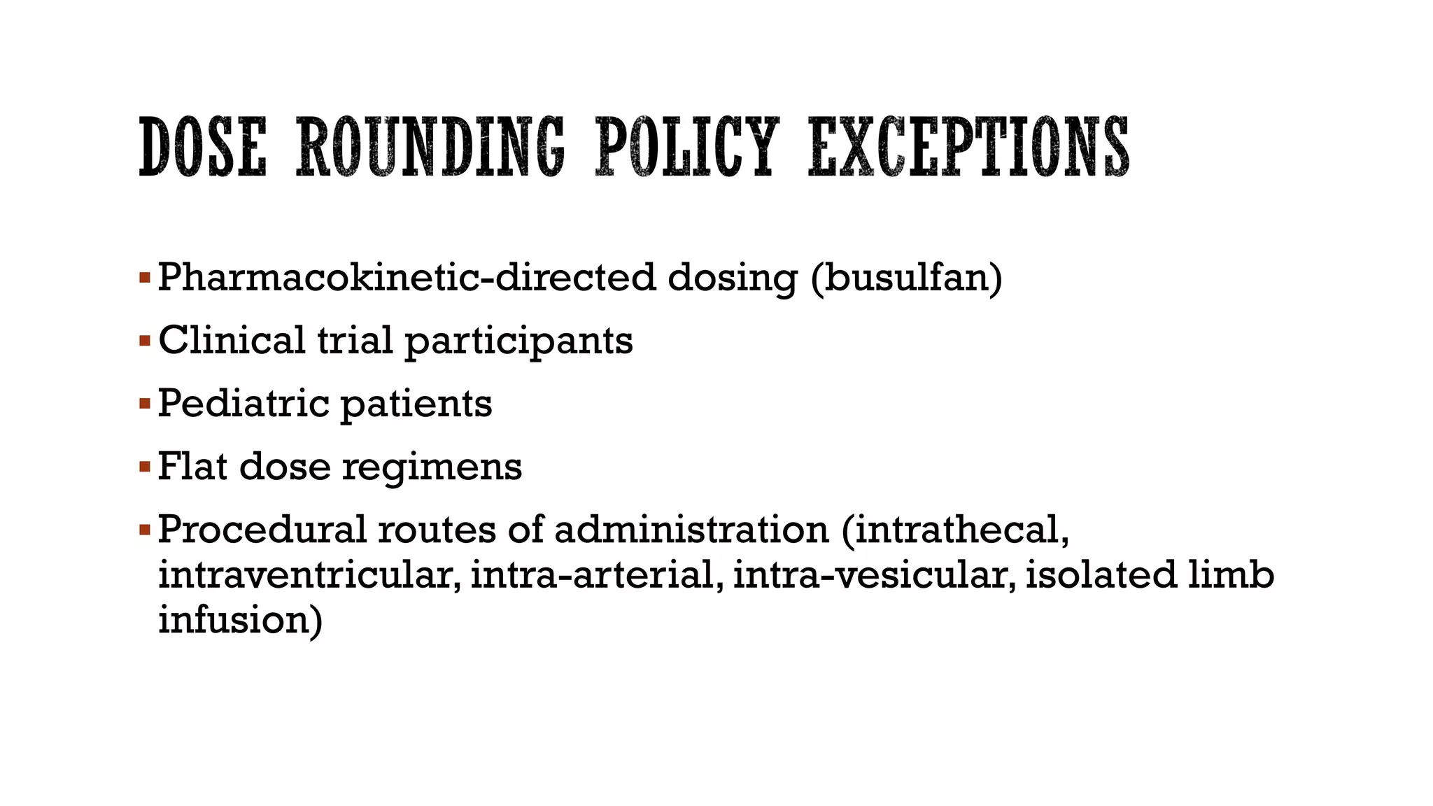 Pharmacy Driven Chemotherapy and Monoclonal Antibody Dose-Rounding: A ...