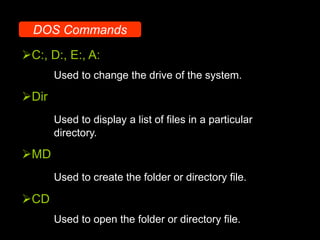 MS-DOS | PPT