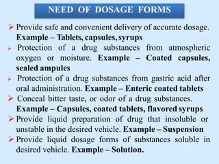 doses forms.pptx used in pharmaceutical formulations | PPT