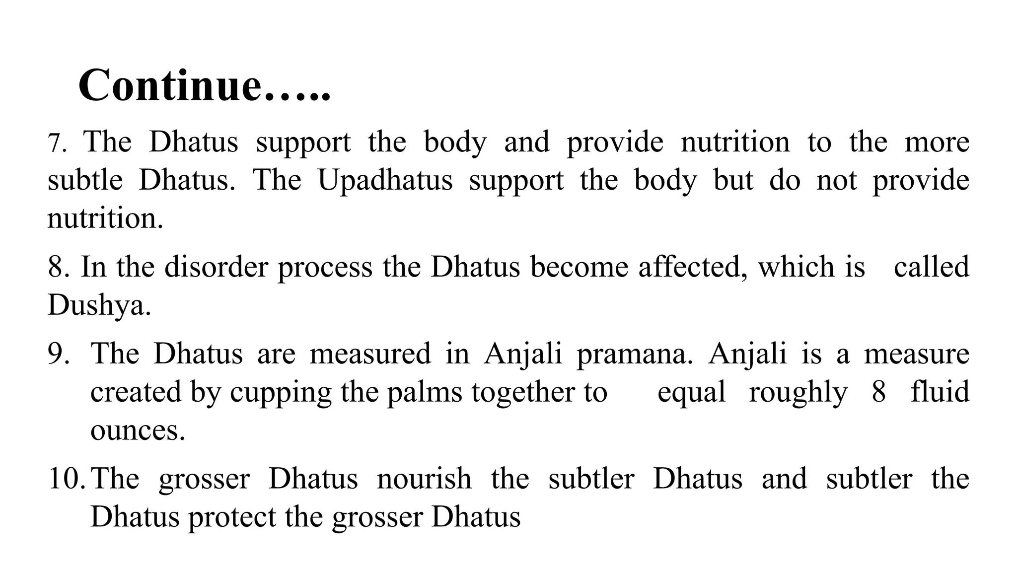 Dosha dhatu mala | PPTX