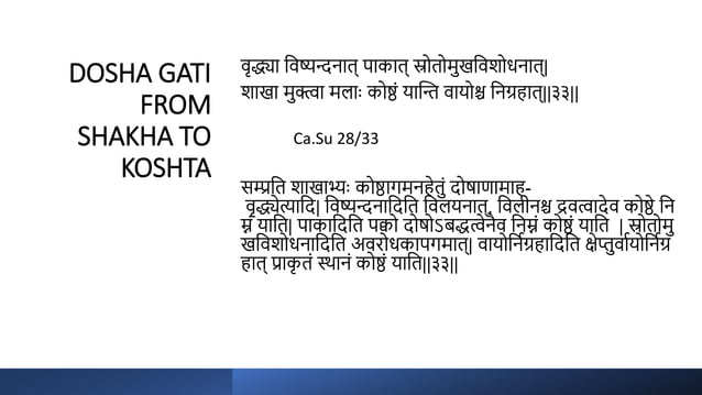 Doshagati from Shakha to Kostha .pptx | Hinduism | Religion & Spirituality