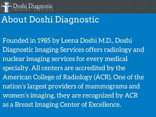 Doshi Diagnostic Imaging Services | PPT