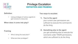 Introduction to Linux Privilege Escalation Methods | PPT