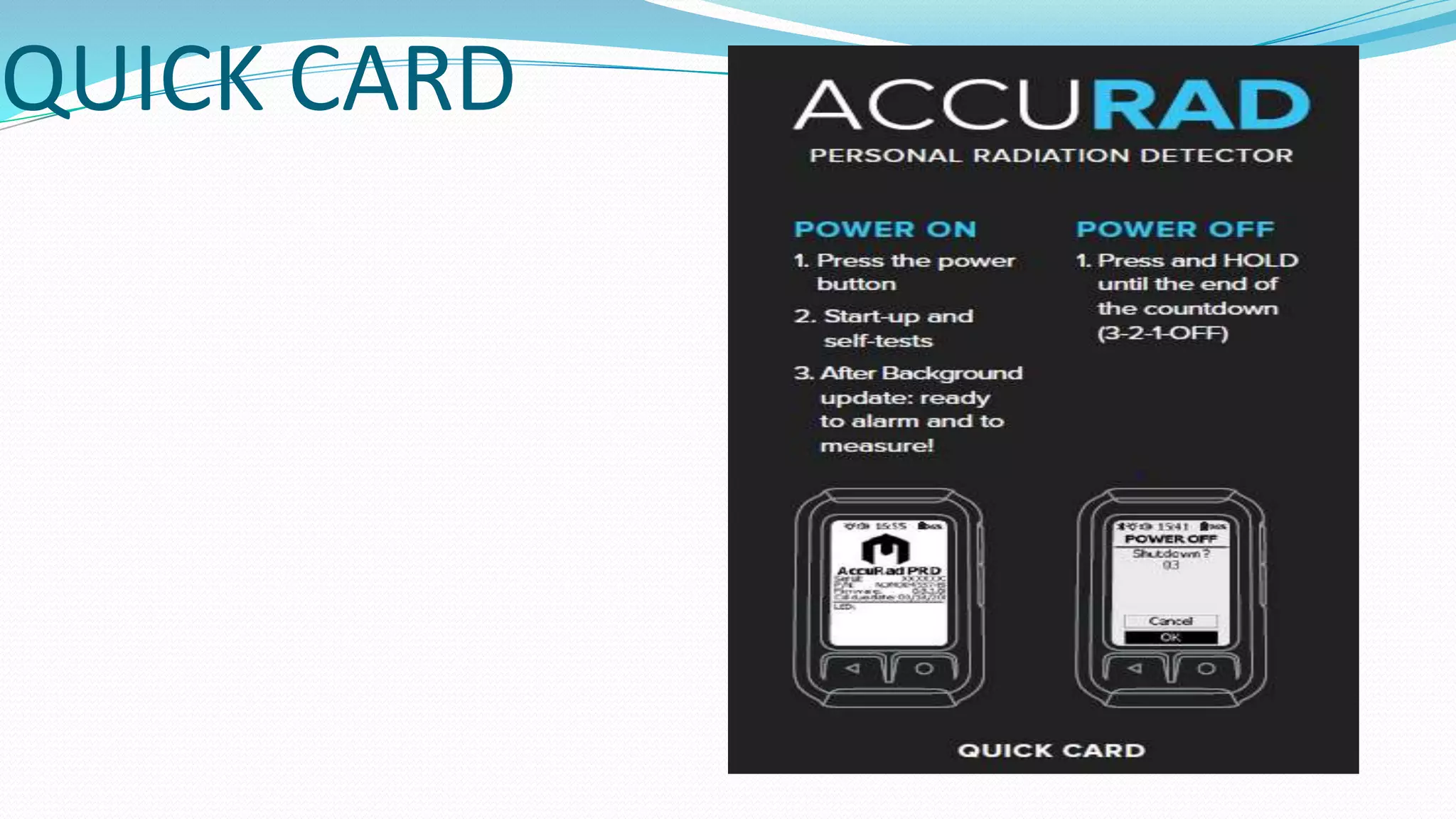 Dosimeter advancements | PPTX