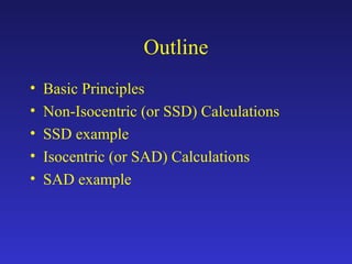 Dosimetric calculations | PPT