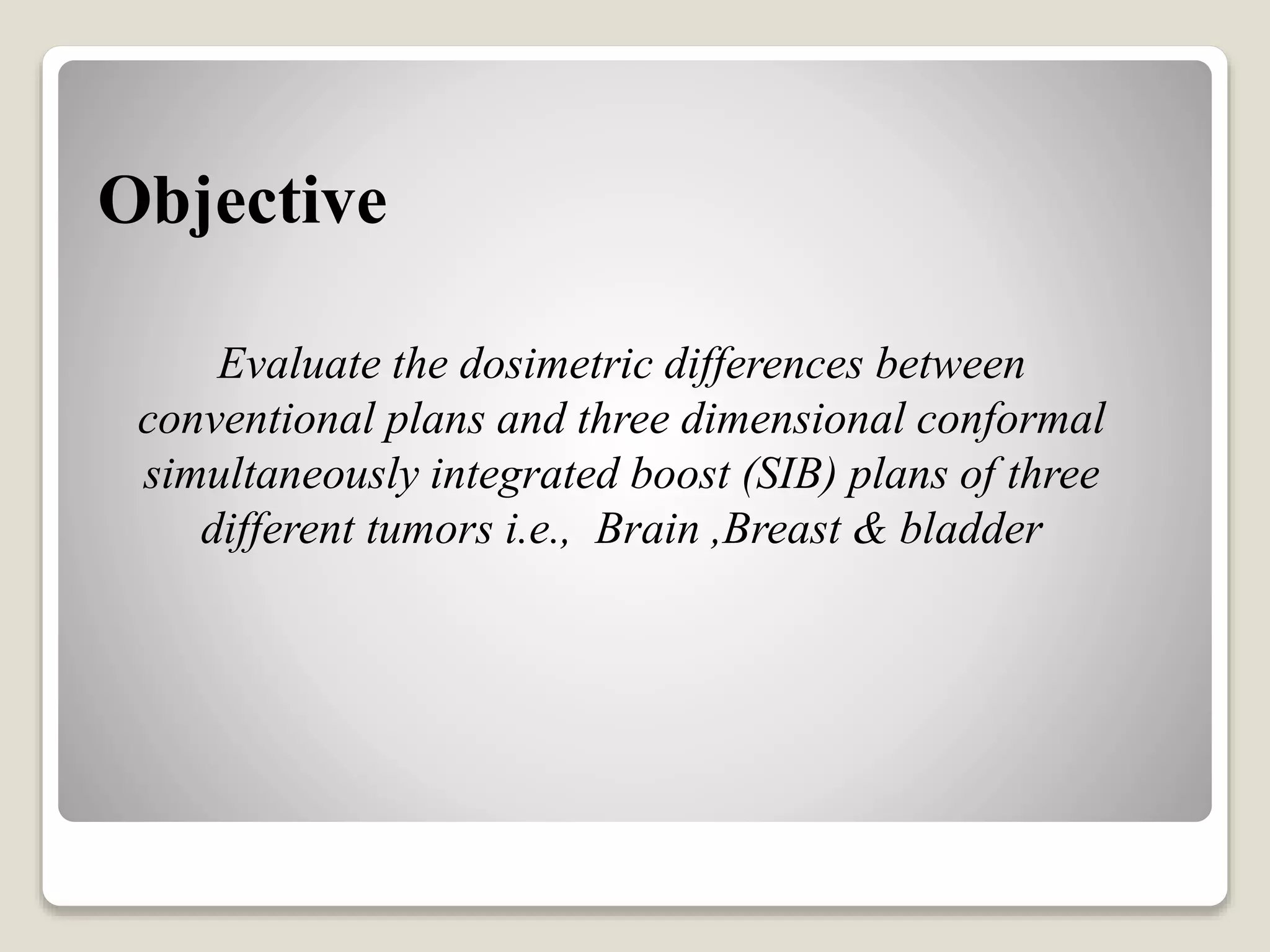 Dosimetric comparison of_conventional_plans_versus_three_dimensional ...
