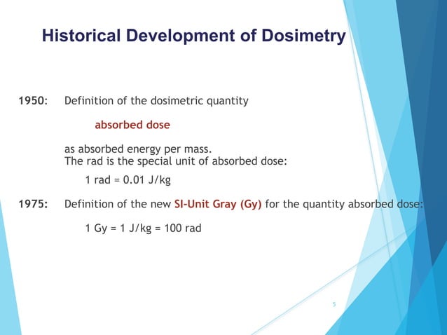 Dosimetry | PPTX