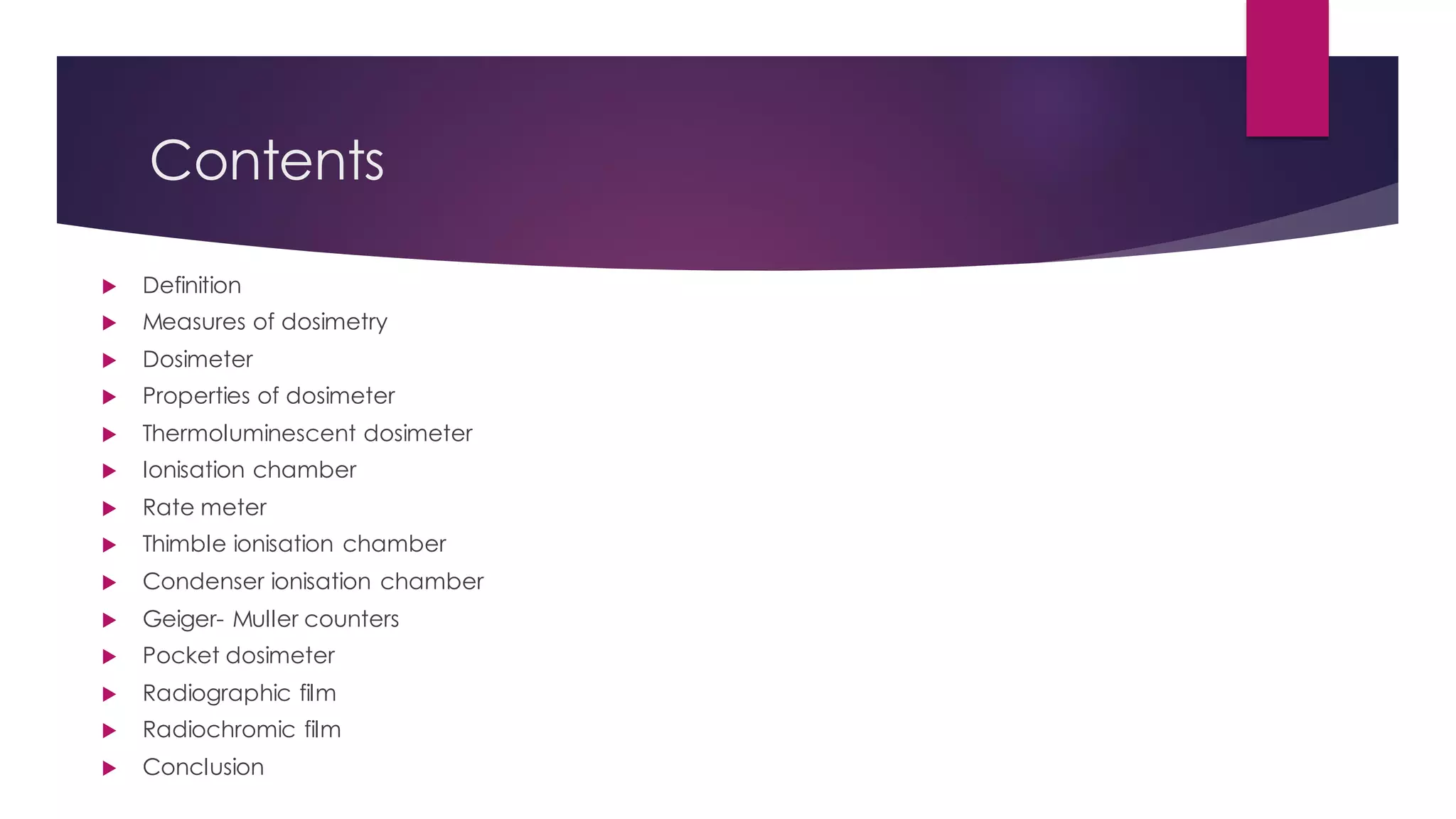 Dosimetry | PDF