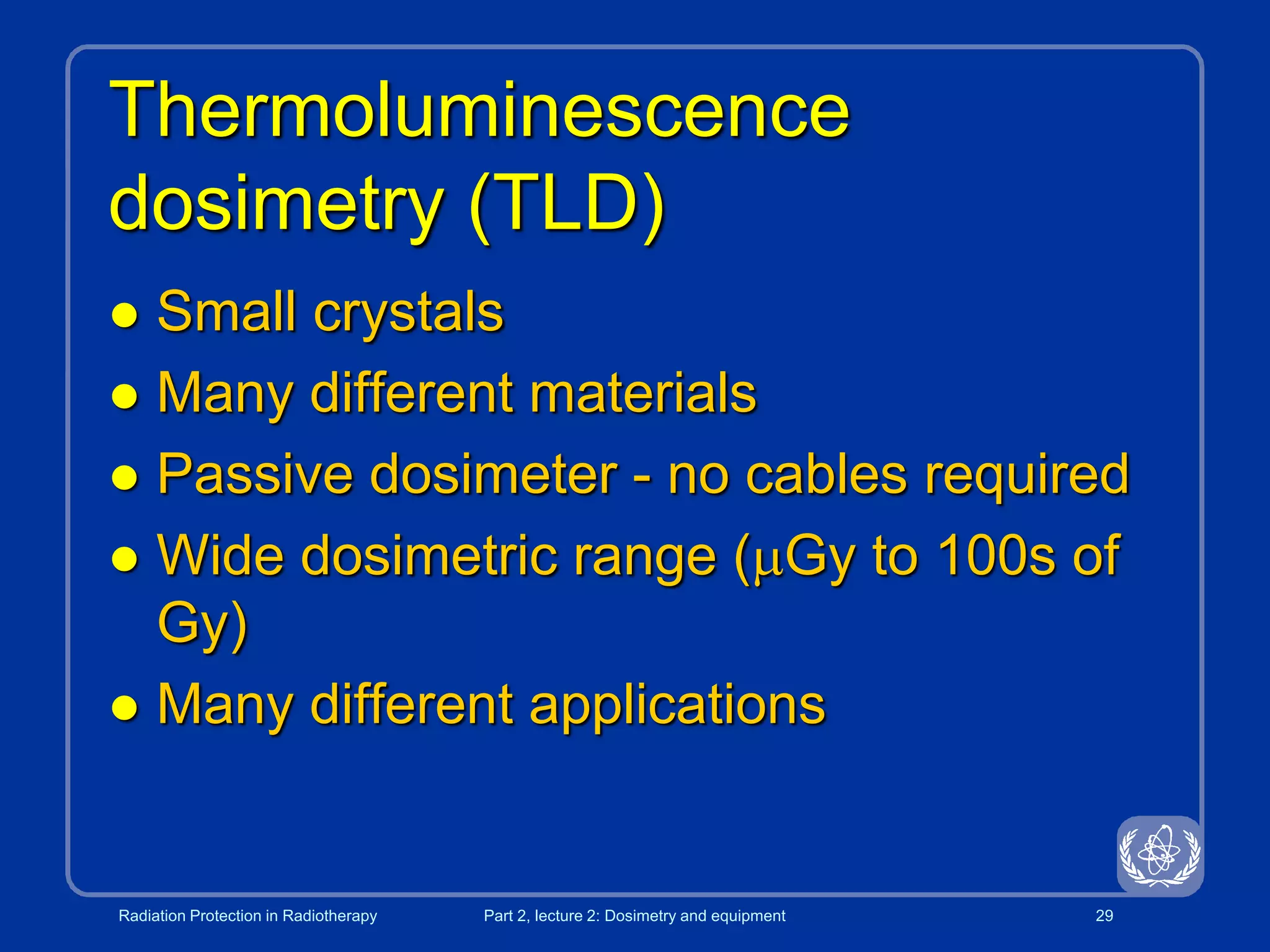 Dosimetry and equioment.pptx