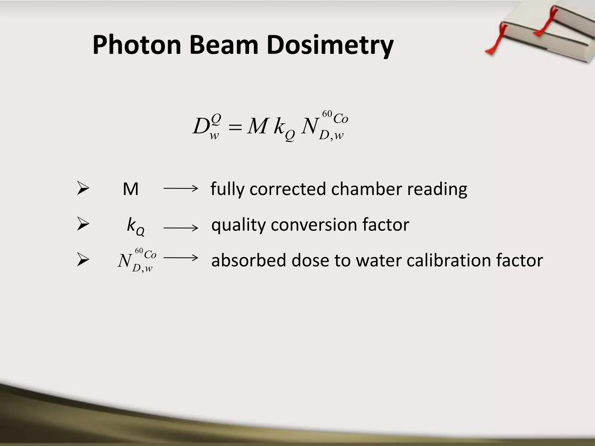 Dosimetry concepts and dosimeters | PPTX