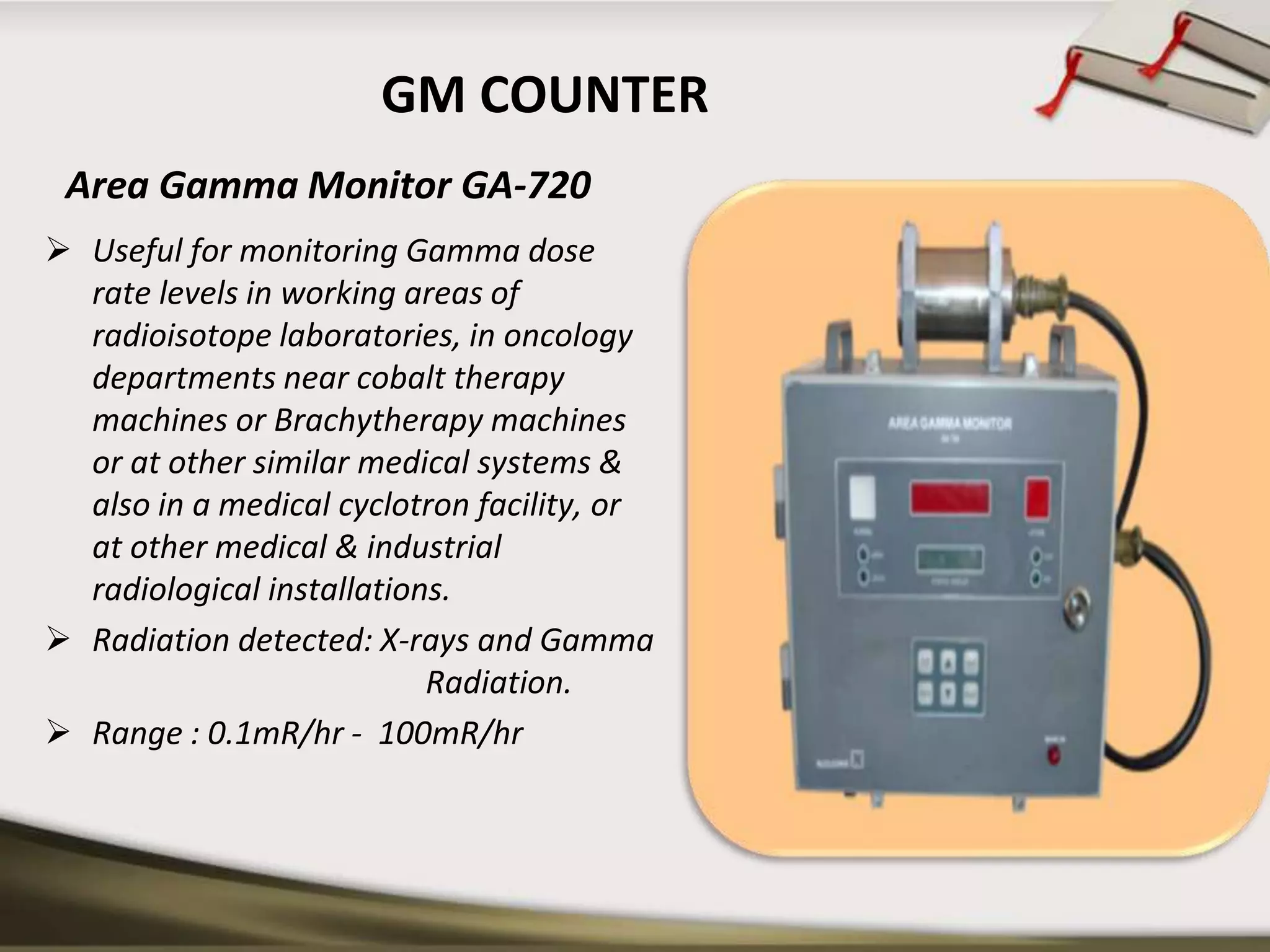 Dosimetry concepts and dosimeters | PPTX