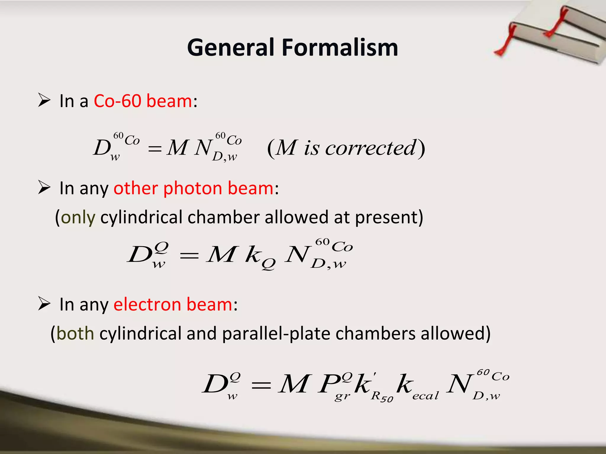 Dosimetry concepts and dosimeters | PPTX