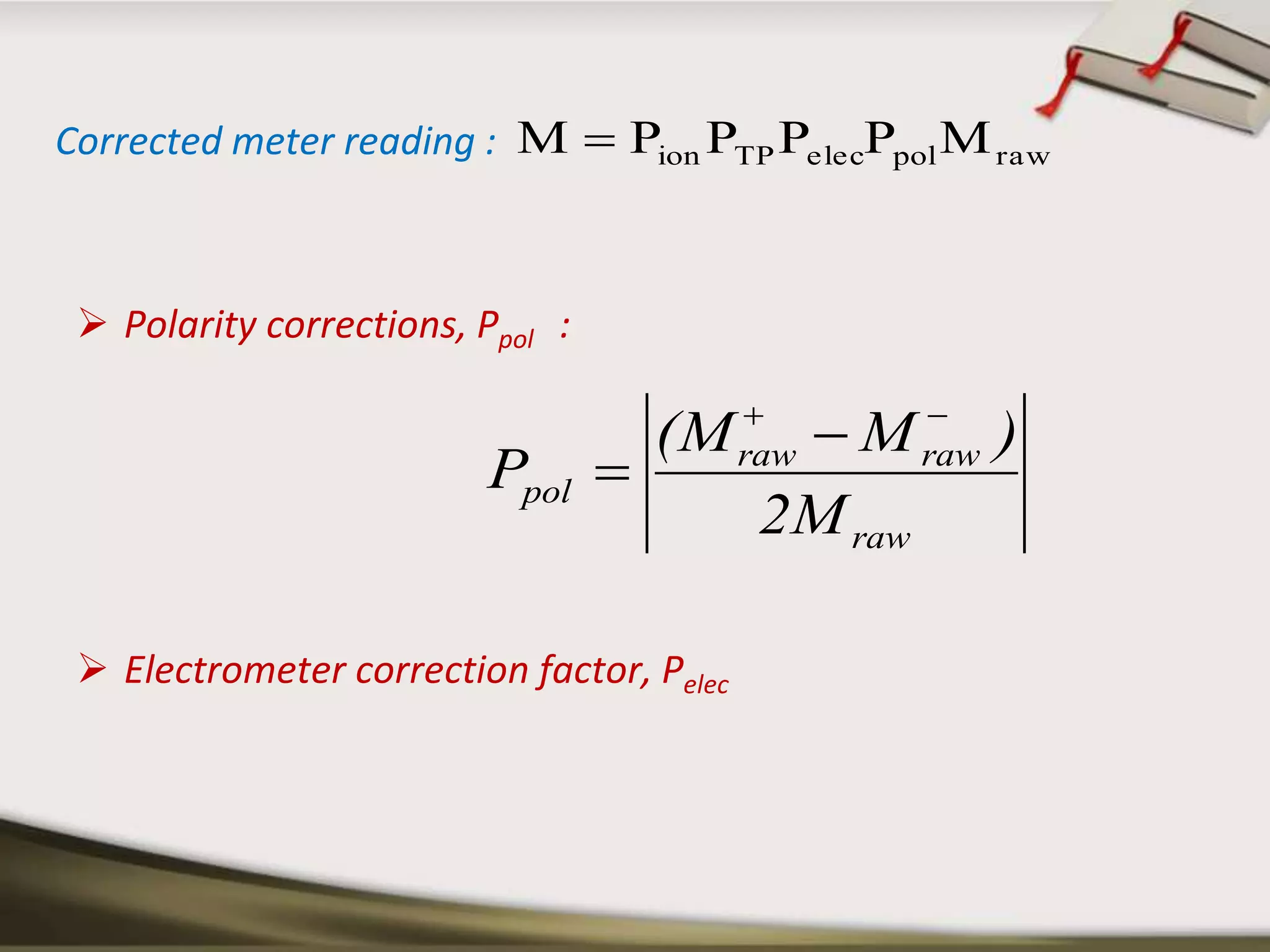 Dosimetry concepts and dosimeters | PPTX