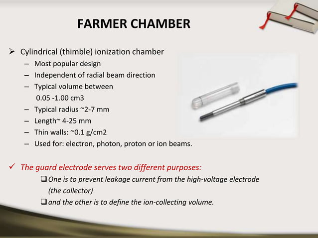 Dosimetry concepts and dosimeters | PPTX