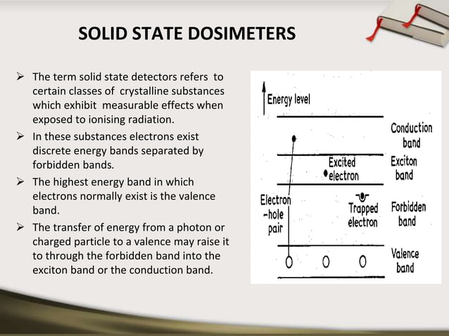Dosimetry concepts and dosimeters | PPTX