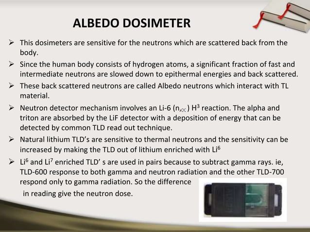 Dosimetry concepts and dosimeters | PPTX