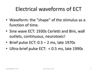 How to dose ECT? | PPTX