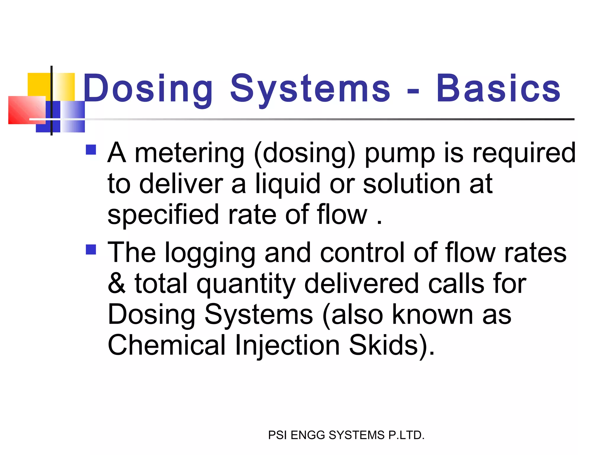 Dosing Presentation 2012 | PPT