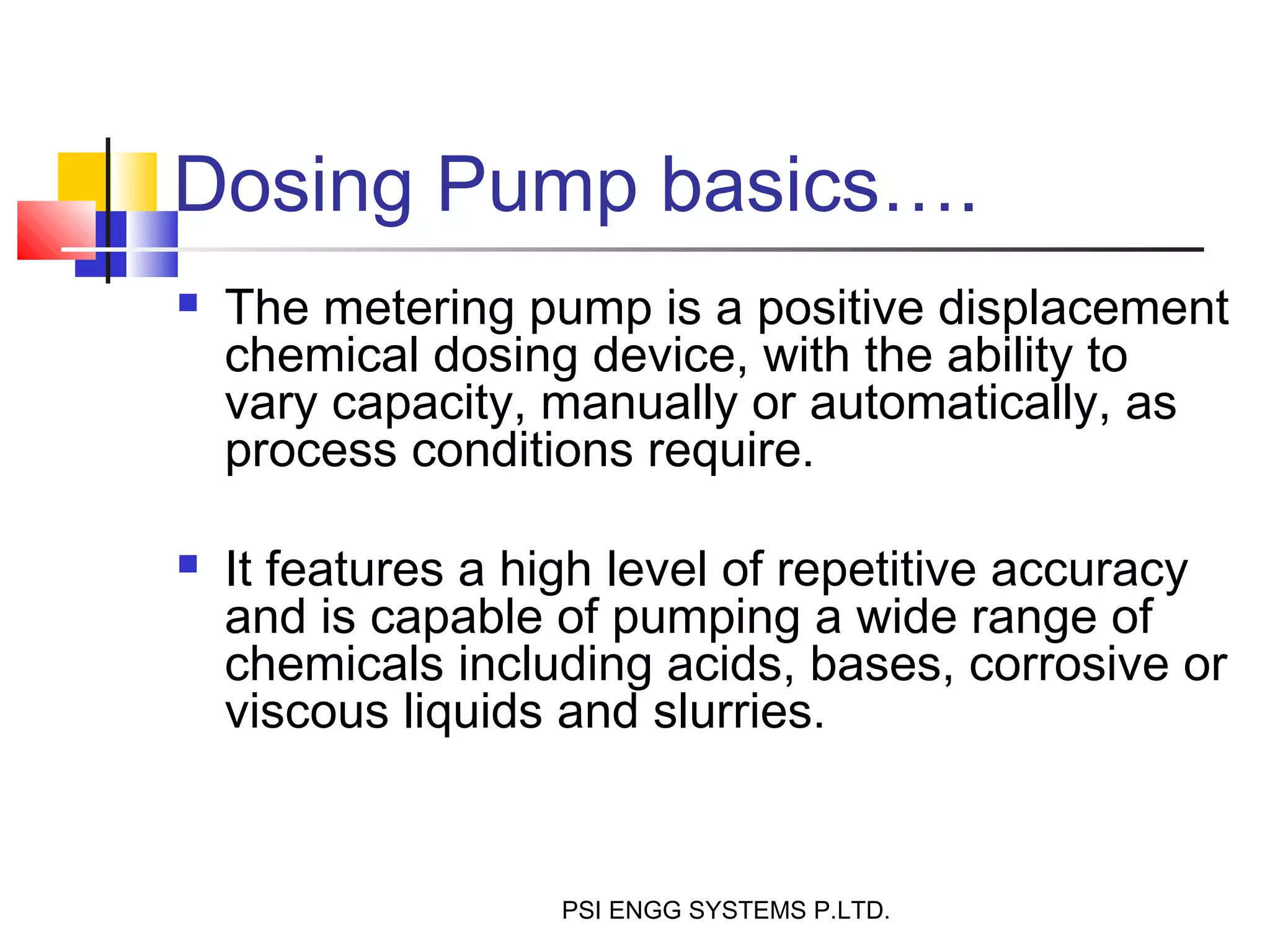 Dosing Presentation 2012 | PPT