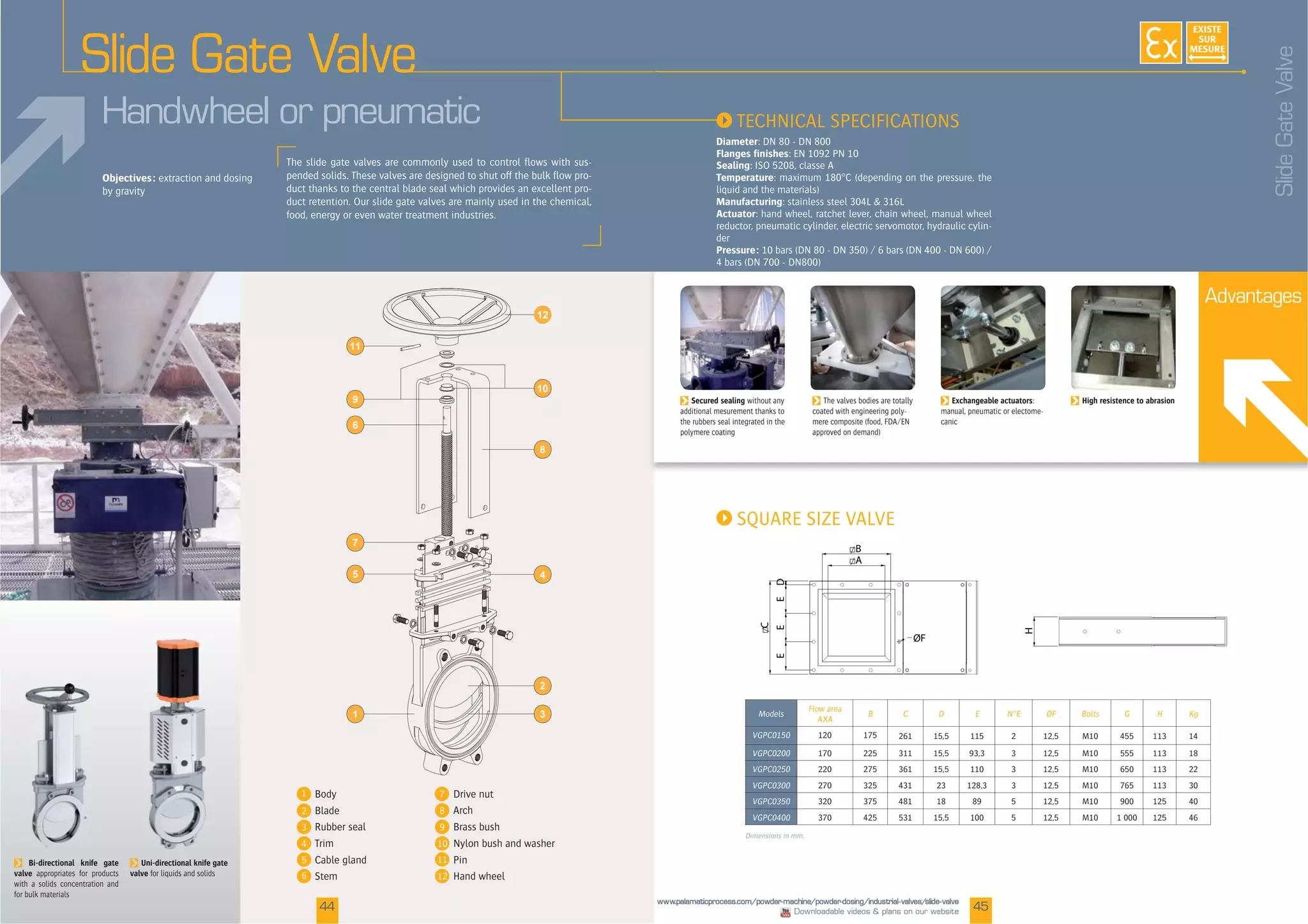 Dosing solutions Palamatic Process | PDF