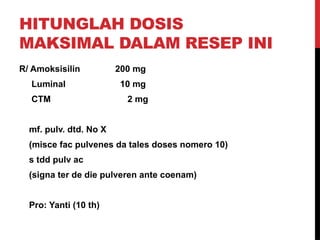 macam - macam dosis pada farmasetika.pptx