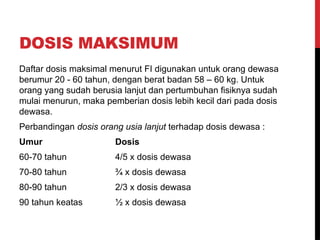 macam - macam dosis pada farmasetika.pptx