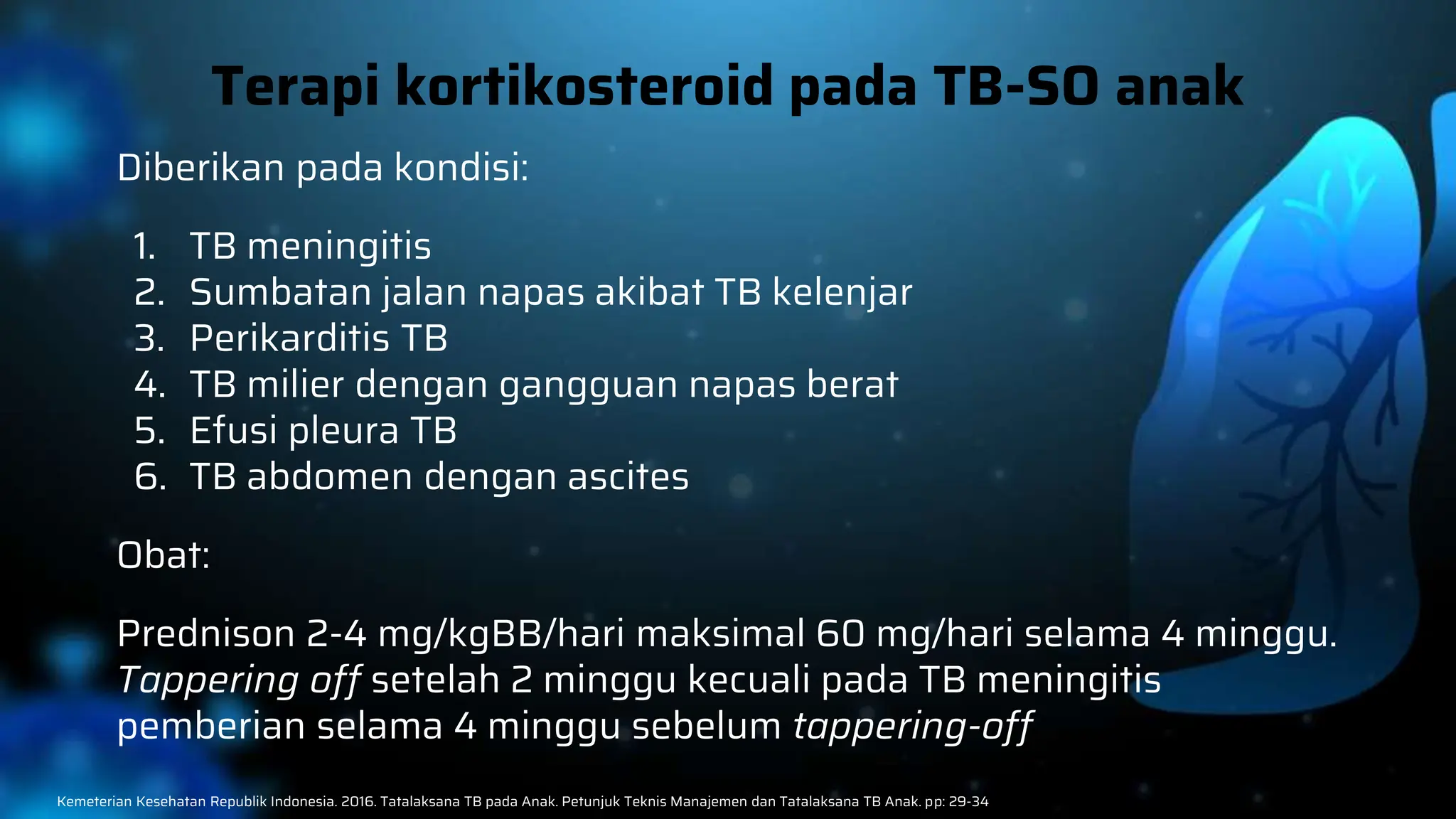 Dosis Obat Anti Tuberkulosis berdasarkan Berat badan | PPTX