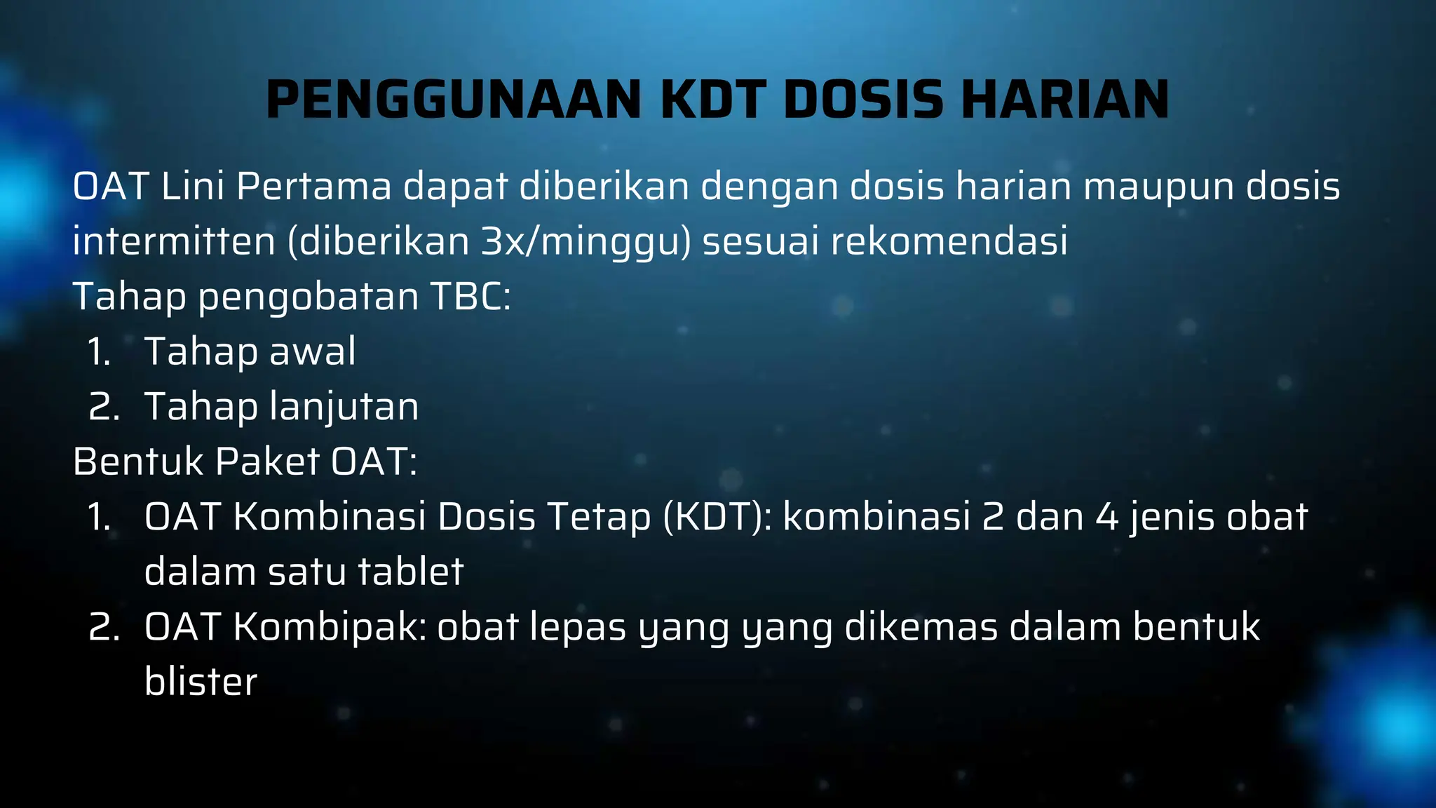 Dosis Obat Anti Tuberkulosis berdasarkan Berat badan | PPTX