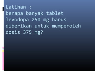 Dosis obat | PPT