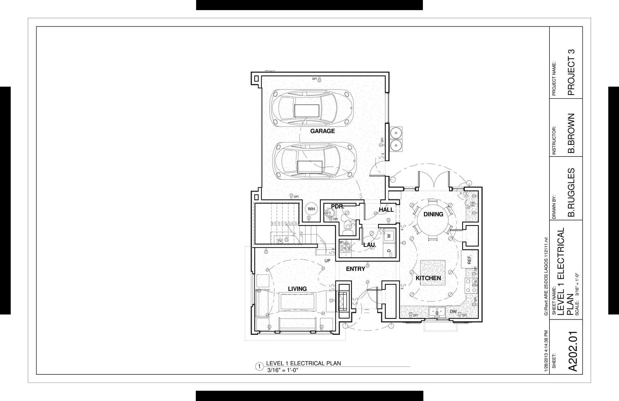 Dos lagos 112111 sheet - a202-01 - level 1 electrical plan | PPT
