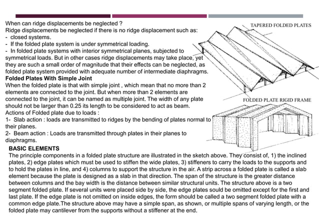 FOLDED PLATES TYPES | PDF | Physics | Science