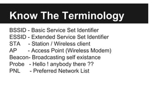 Dos on 802.11 and other security issues (See the paper first ) | PPT