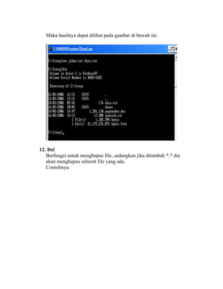 Dos operating system | DOC