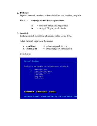 Dos operating system | DOC