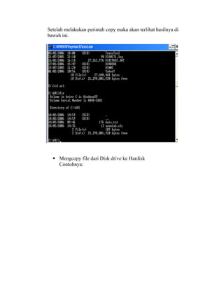 Dos operating system | DOC
