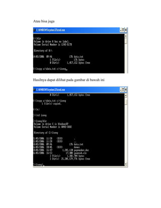 Dos operating system | DOC