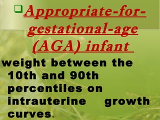 Dosorders of weight and gestation | PPT