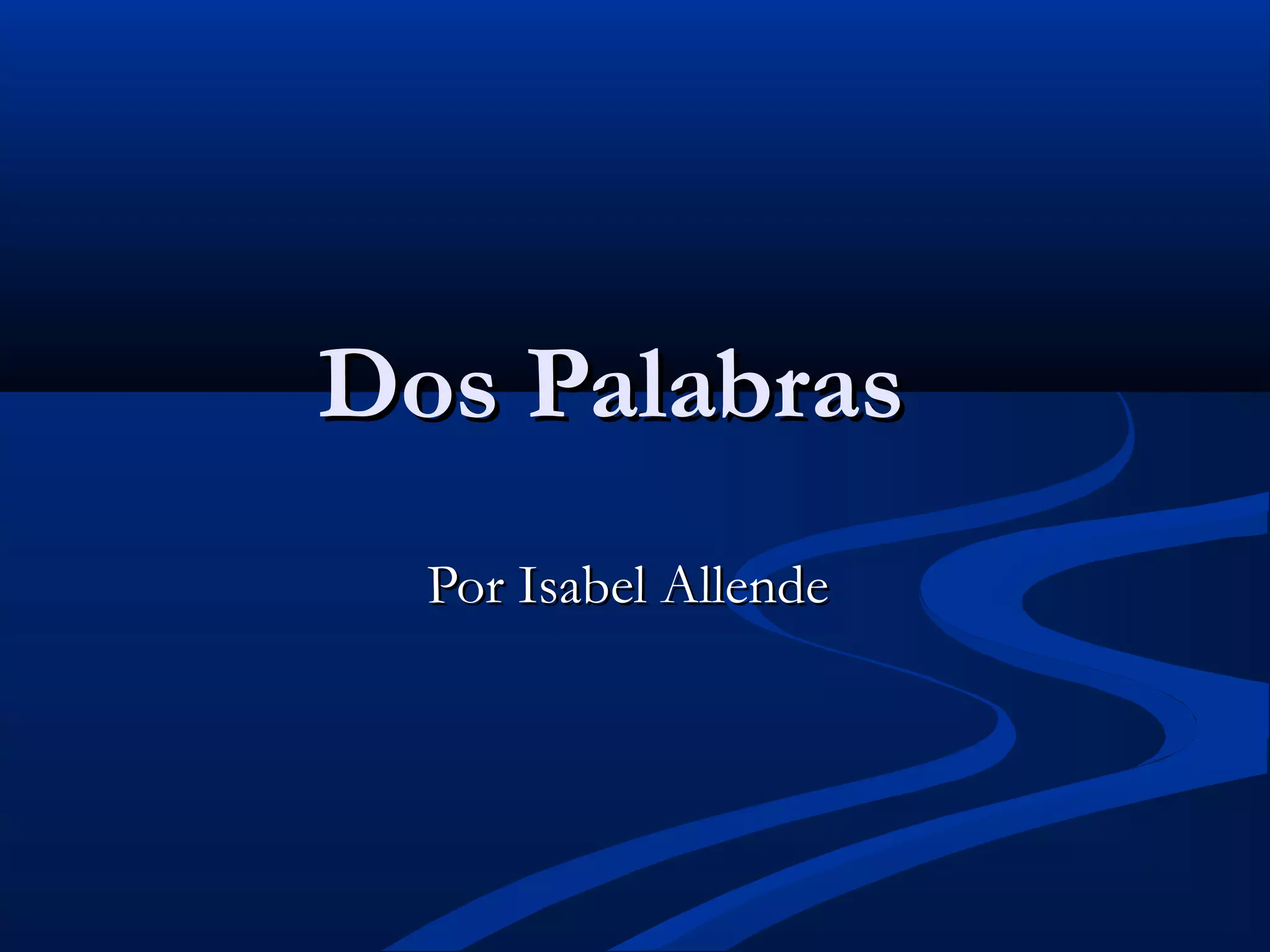 Dos palabrasppt (1) | PPT