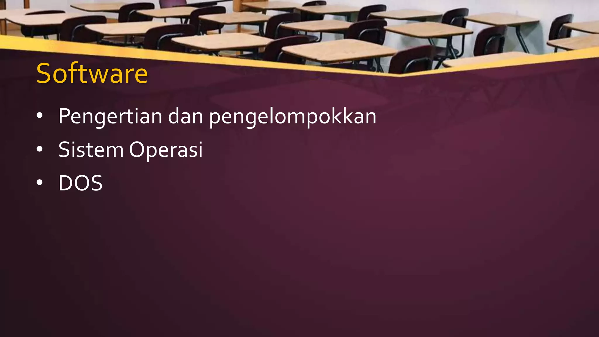 MENGENAL SOFTWARE | PPT