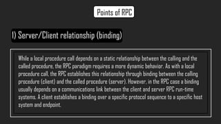 Dos(rpc)avishek130650107020 | PPT