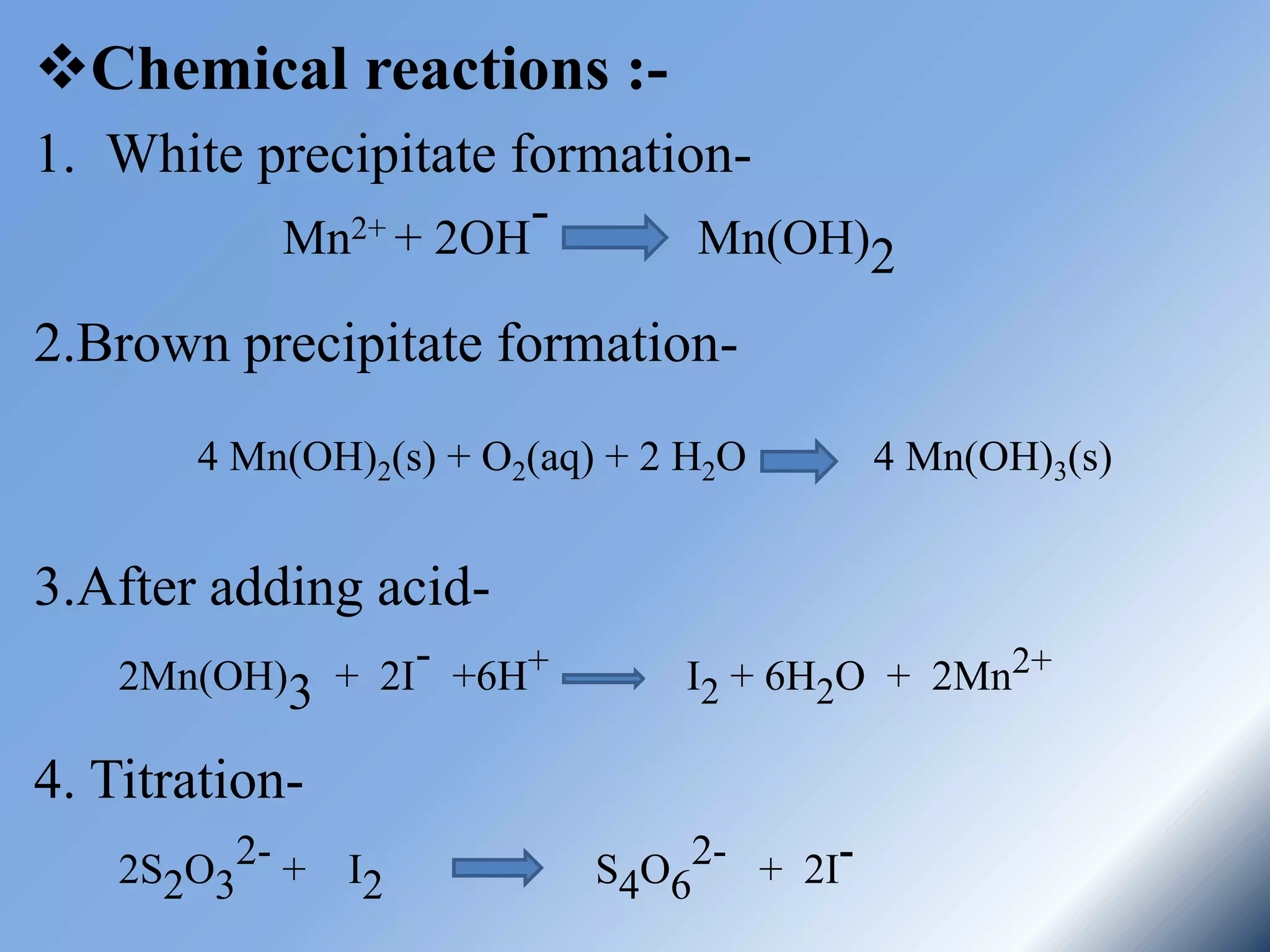 Dissolved oxygen and its method of determination | PPTX