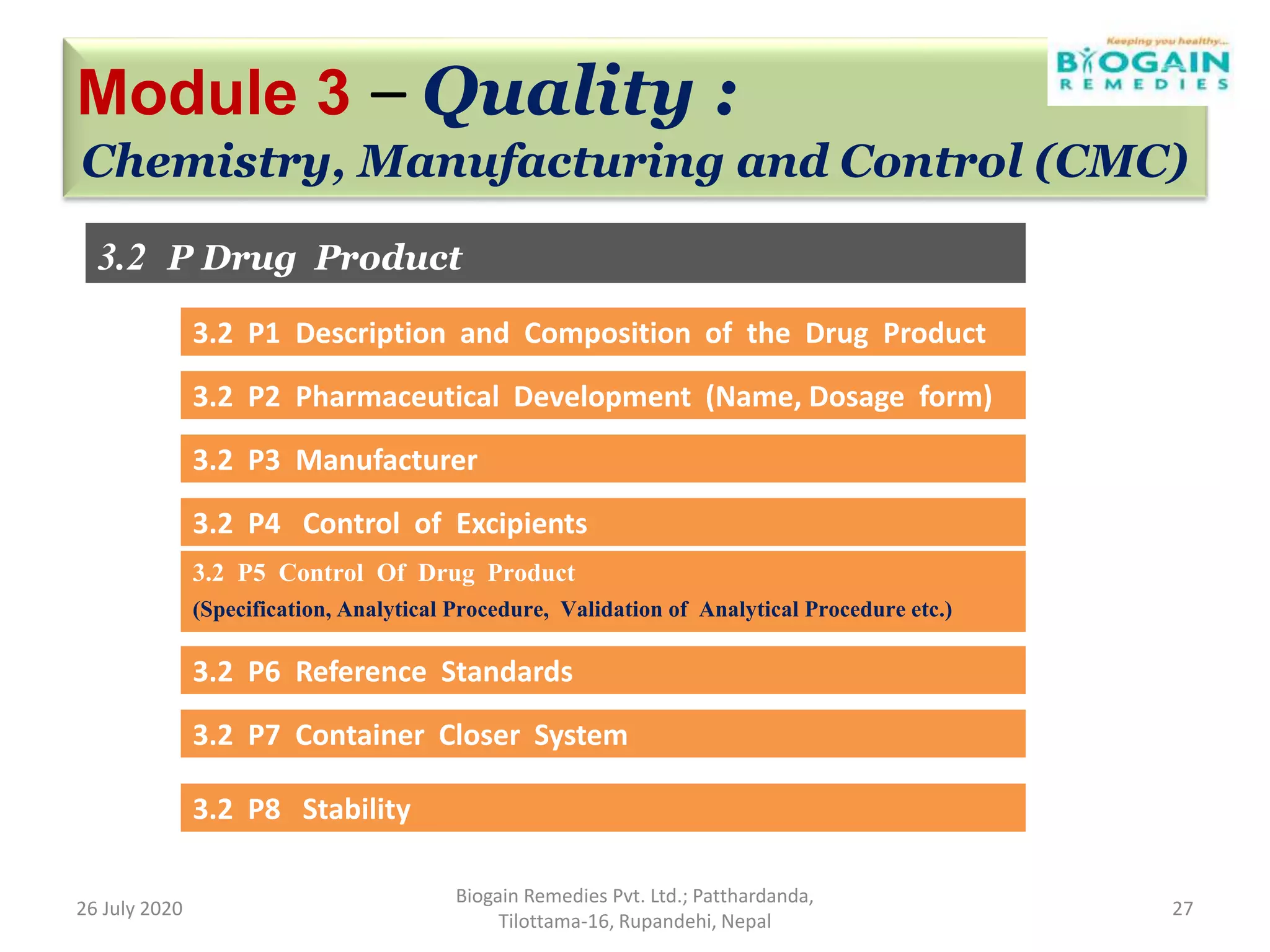 Dossier Preparation/ CTD (Common Technical Document) | PPTX